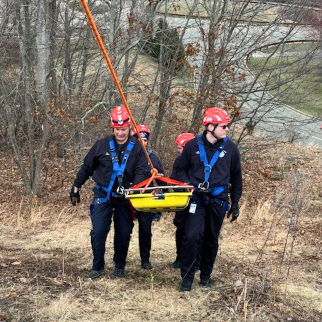 Mohegan Tribal Fire Department Slope Evacuation Training with ...